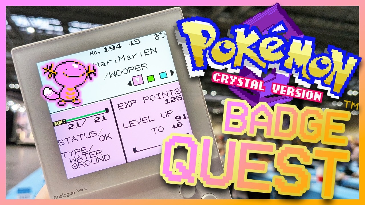 Shiny Wooper Full Odds Random Encounters | Pokémon Crystal Shiny Badge ...