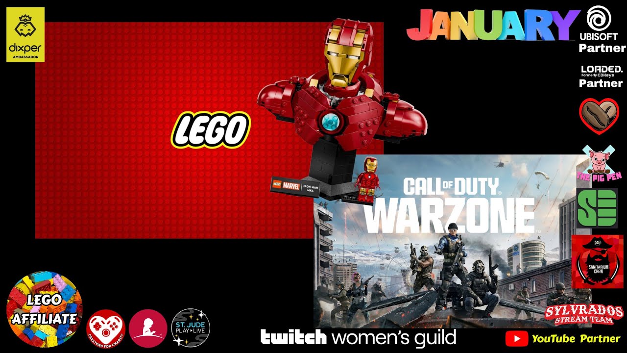 1/12/25 ~ ️IronMan MK4 Lego Build/ Call Of Duty Warzone ️ - YouTube