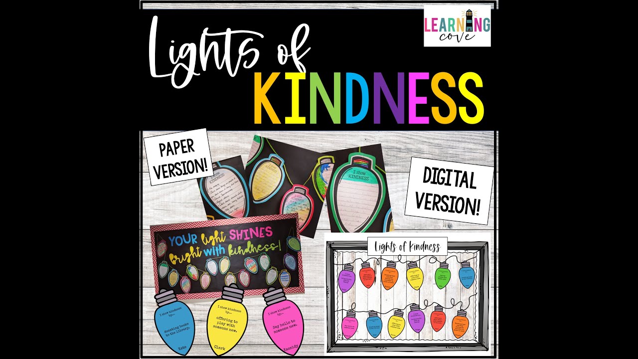 Lights of Kindness Digital Tutorial - YouTube