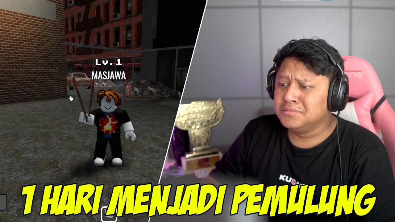 1 HARI AKU MENJADI HOMELESS DI ROBLOX - YouTube
