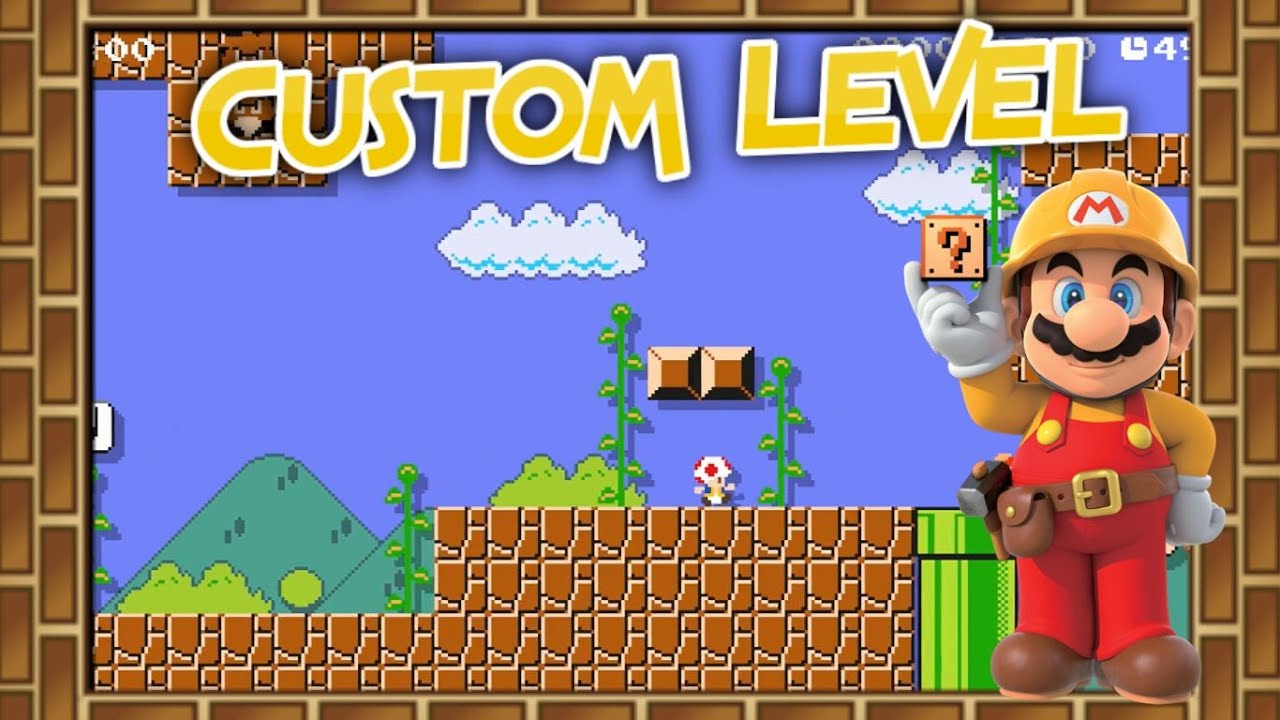 Mario Maker Custom Level (Captain Toad) - YouTube