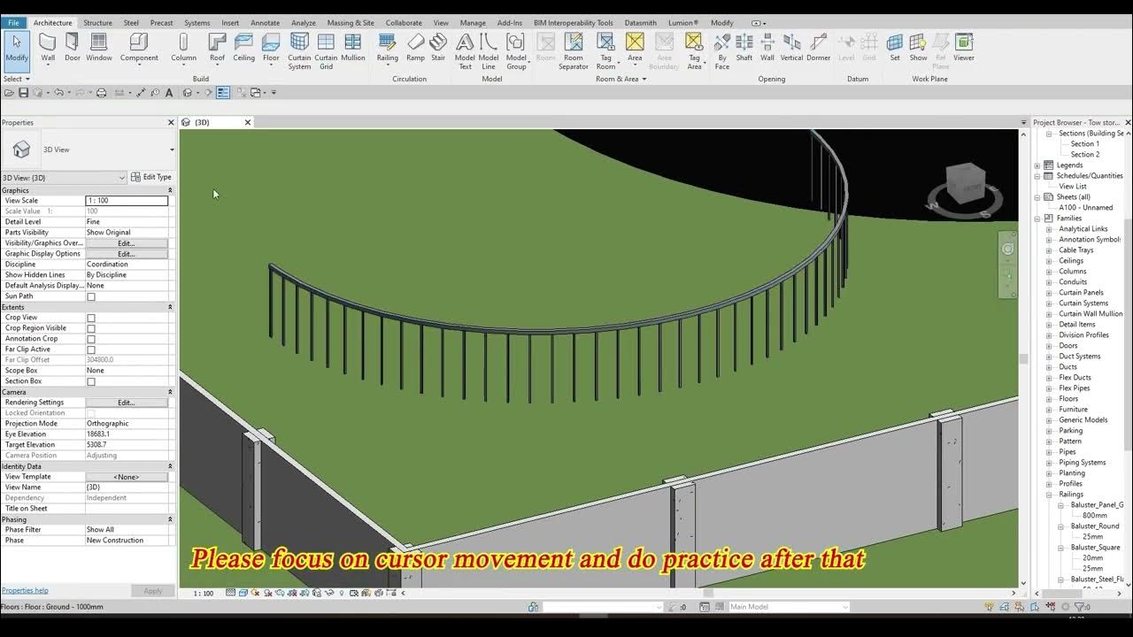 Glass Railing Creation Part 2 - YouTube