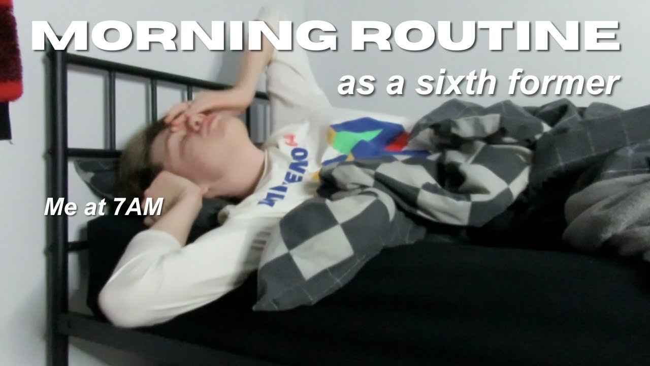 my simple productive morning routine (for sixth form) - YouTube
