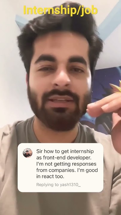 How To Get Internship Or Job From Frontend Coding Css Javascript Htmlcss Code Programming
