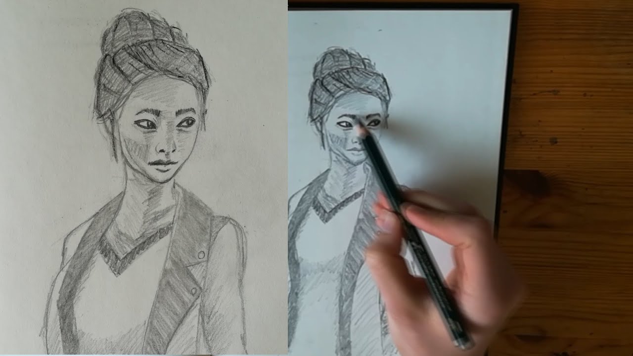 Feng Min | Drawing Timelapse - YouTube