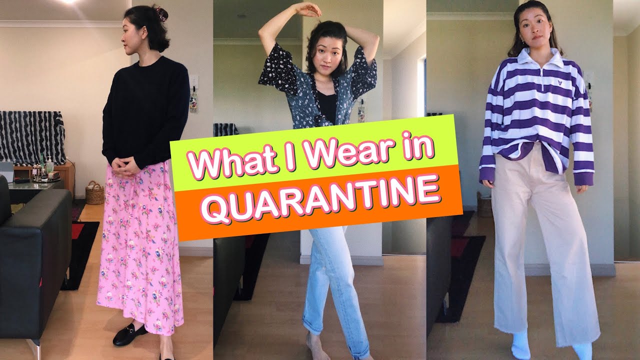 Outfits for a Week at home | What I Wore in QUARANTINE | sweetastyle ...