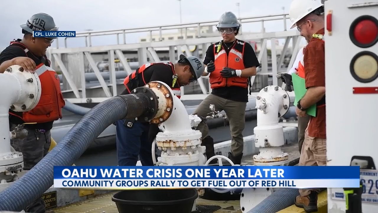 Community groups rally on 1-year anniversary of Red Hill water crisis ...