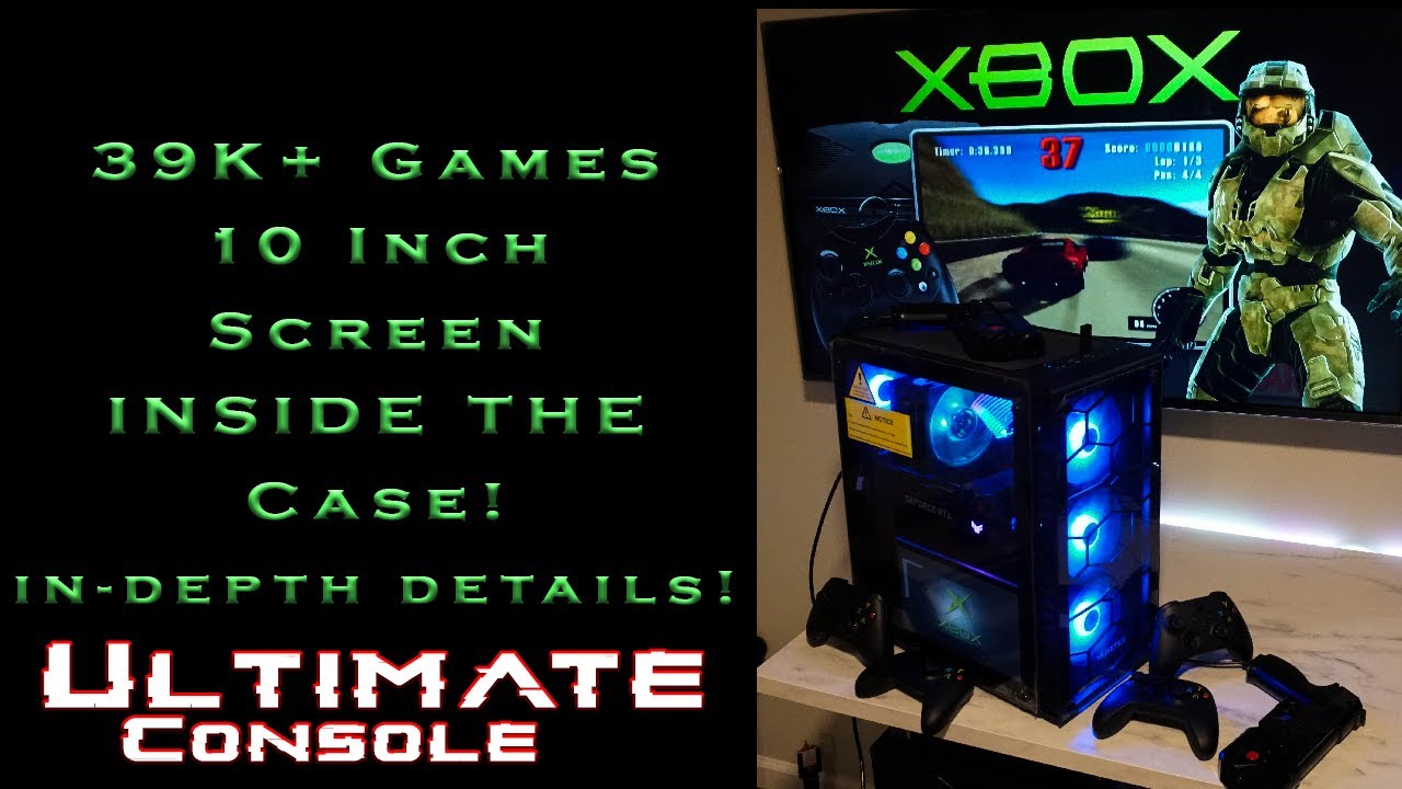 41TB Ultimate Console With 10 Inch In Case Monitor And Lightguns