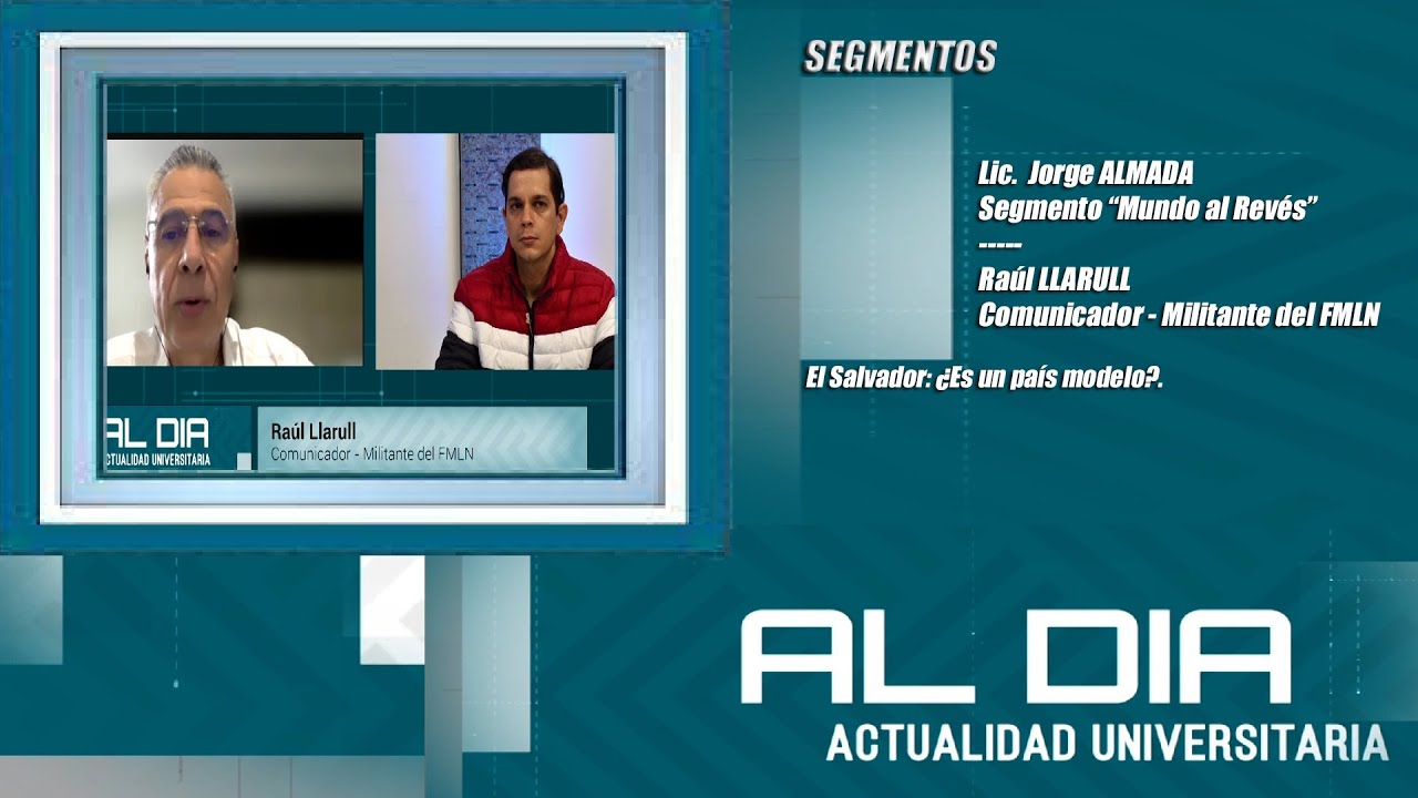 Lic. Jorge ALMADA | El mundo al revés | El Salvador #tumtv - YouTube
