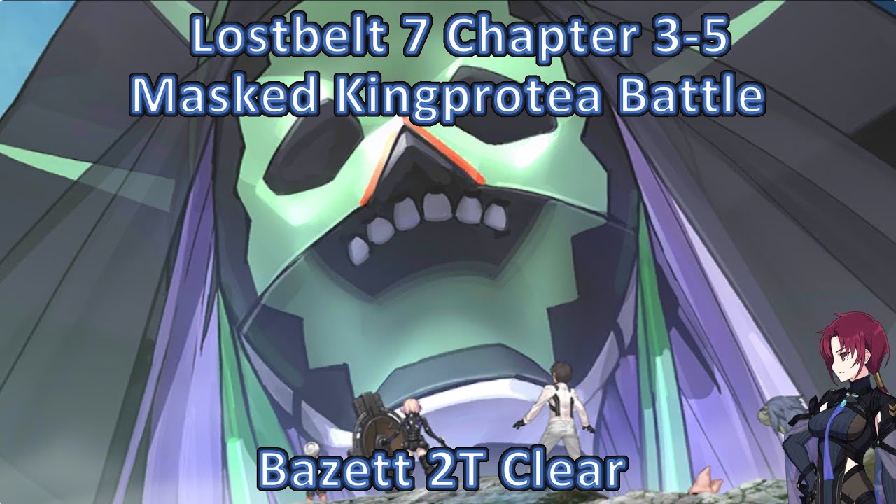 【FGO】LB7 Ch 3-5 Bazett 2T Kingprotea Masked 第3節 進行度5 「キングプロテア・ソチナトル戦 ...