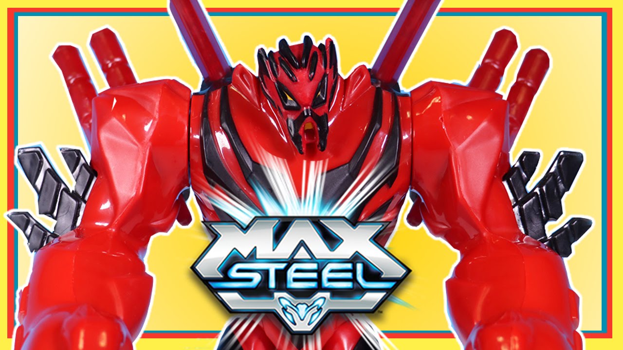 Max Steel Deluxe Power Slam DREDD Action Figure With Firing Missiles ...