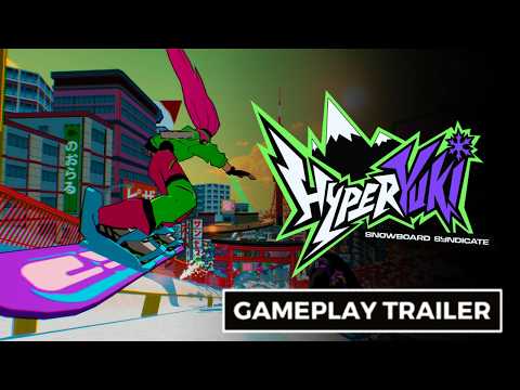 HYPERyuki: Snowboard Syndicate - Official Gameplay trailer