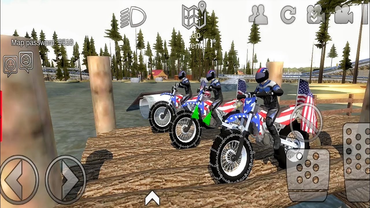Dirt Bike Online 3 Player Racing Motocross Off-road Bike 3D Drive Off ...