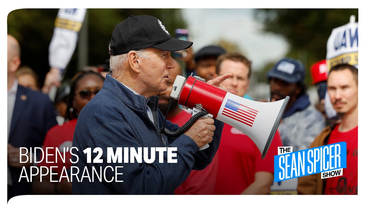 UNION JOE spends 12 WHOLE MINUTES with auto workers - YouTube