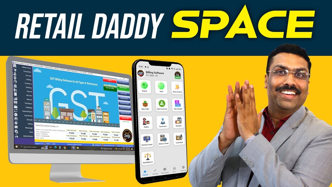 Mobile Application with Retail Daddy Billing software- stock - sale ...