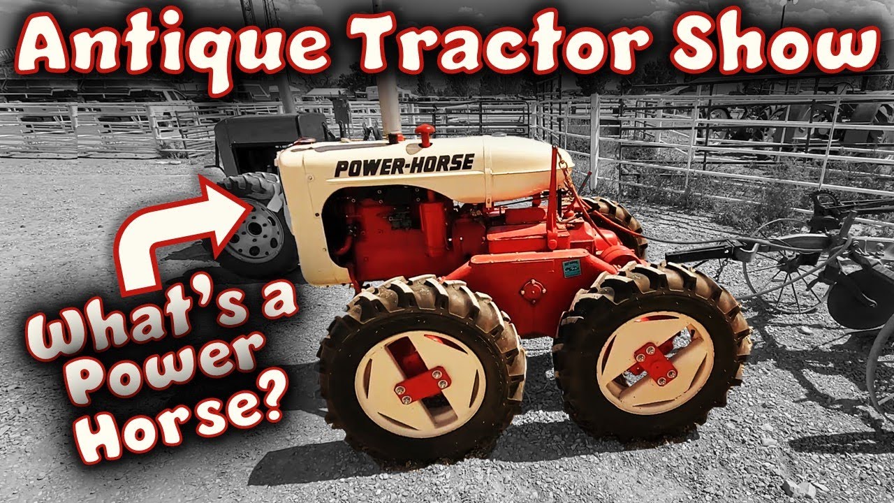 Antique Tractor Show Box Elder County Fair 2024 - YouTube
