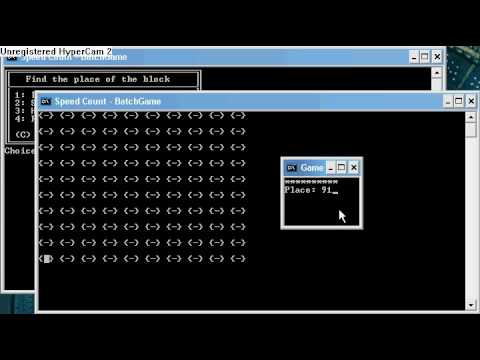 Speed Count - Batch Game - YouTube