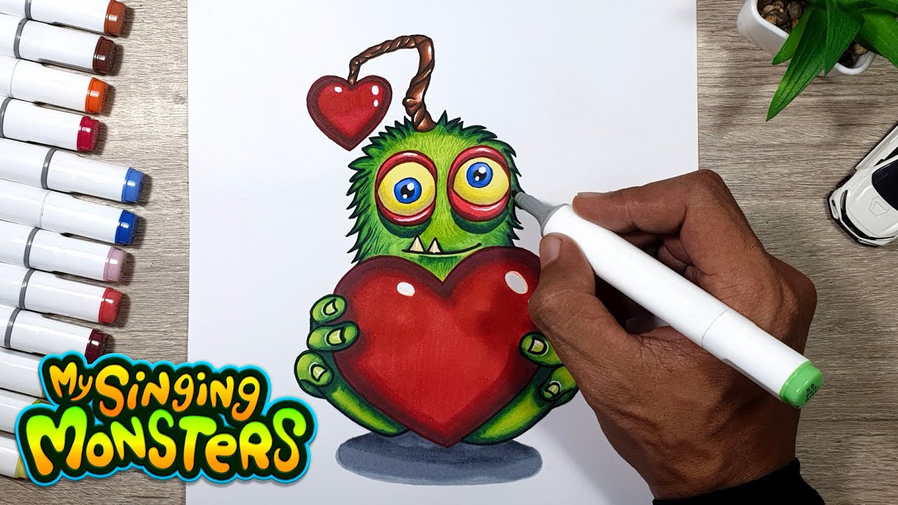 DRAWING FURCORN My Singing Monsters / Menggambar Character My Singing ...
