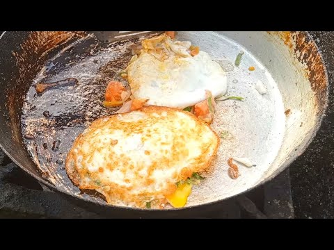 Anda Bargar Making Unique Style बनाने का गजब का तरीका 😱 Indian Street ...