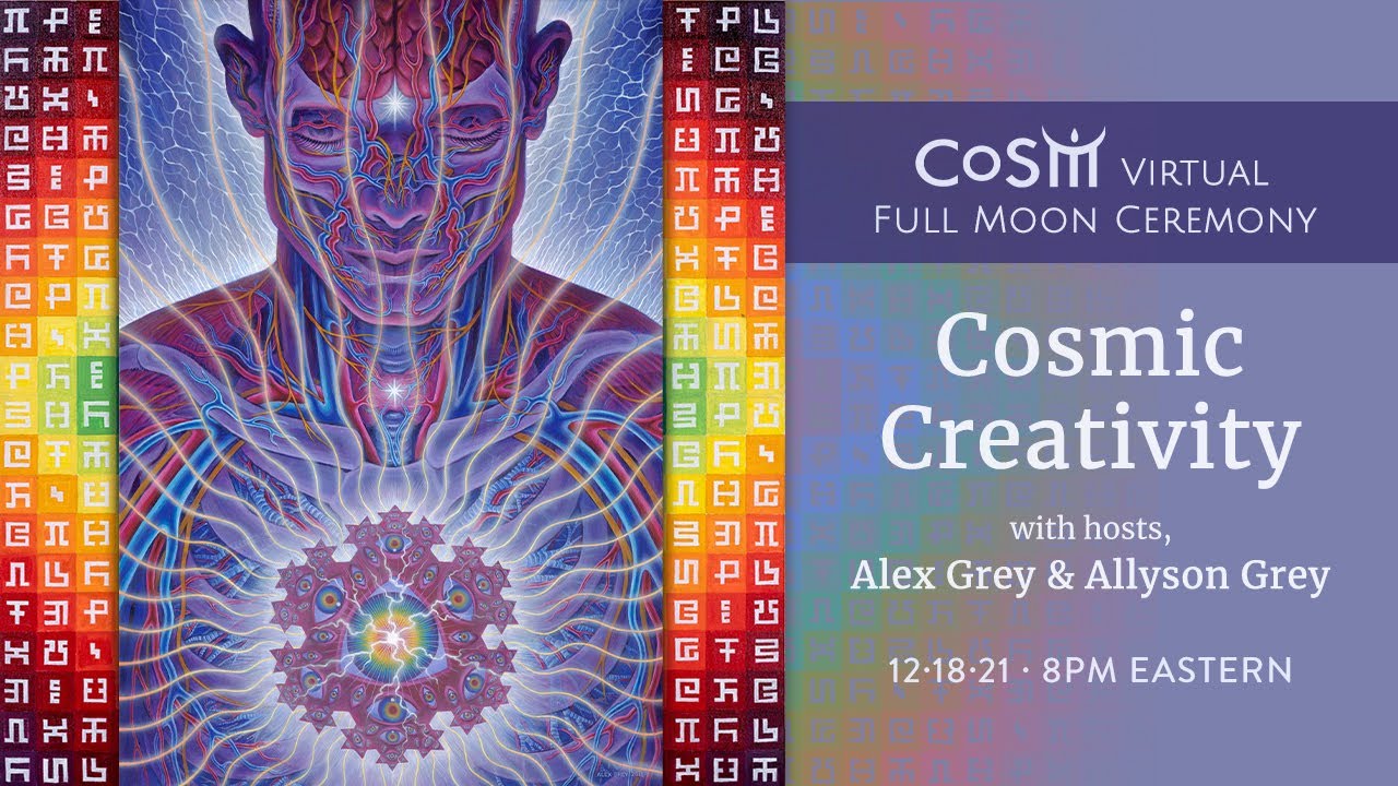 Cosmic Creativity: CoSM December Full Moon Ceremony - YouTube