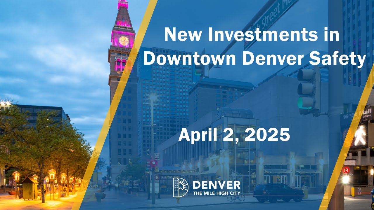 New Investments in Downtown Denver Safety - YouTube
