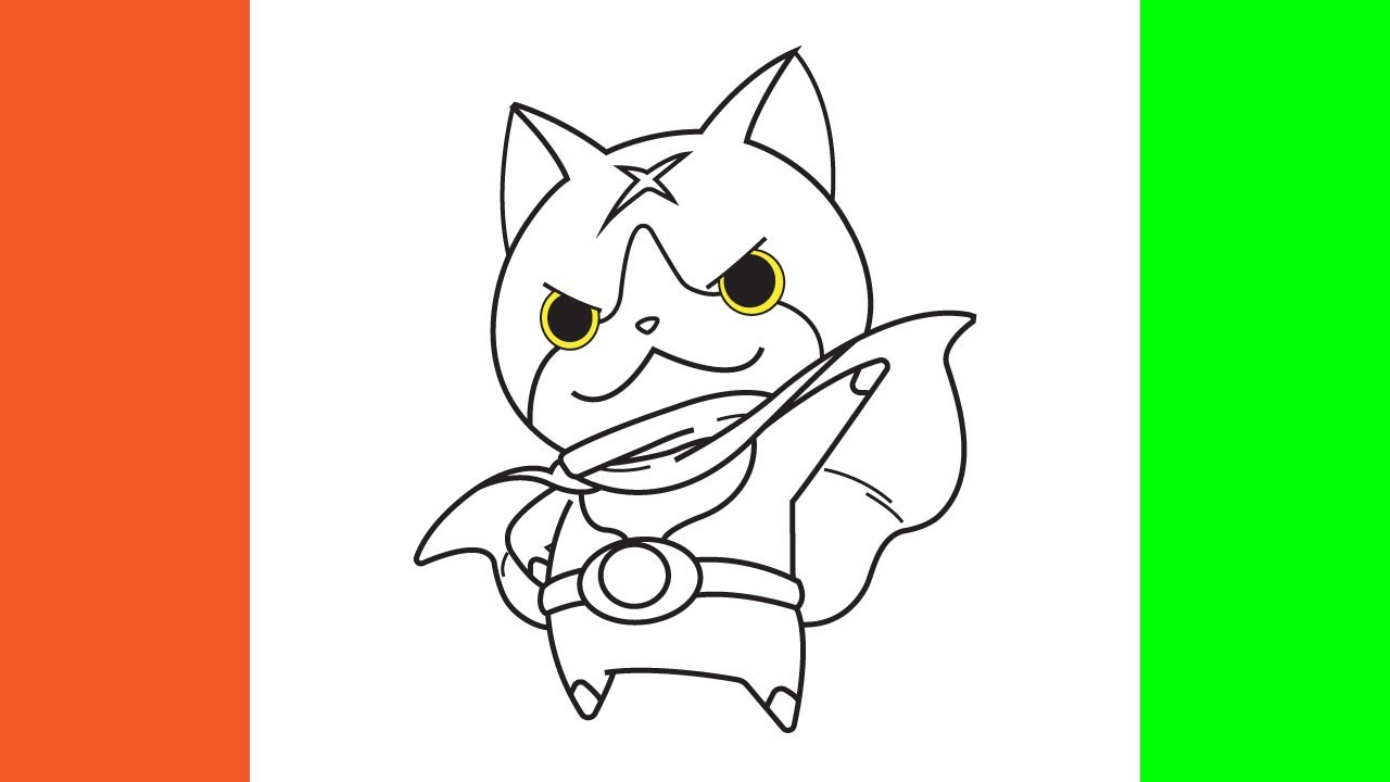 How To Draw Hovernyan From Yo-Kai Watch | D4Drawing - YouTube