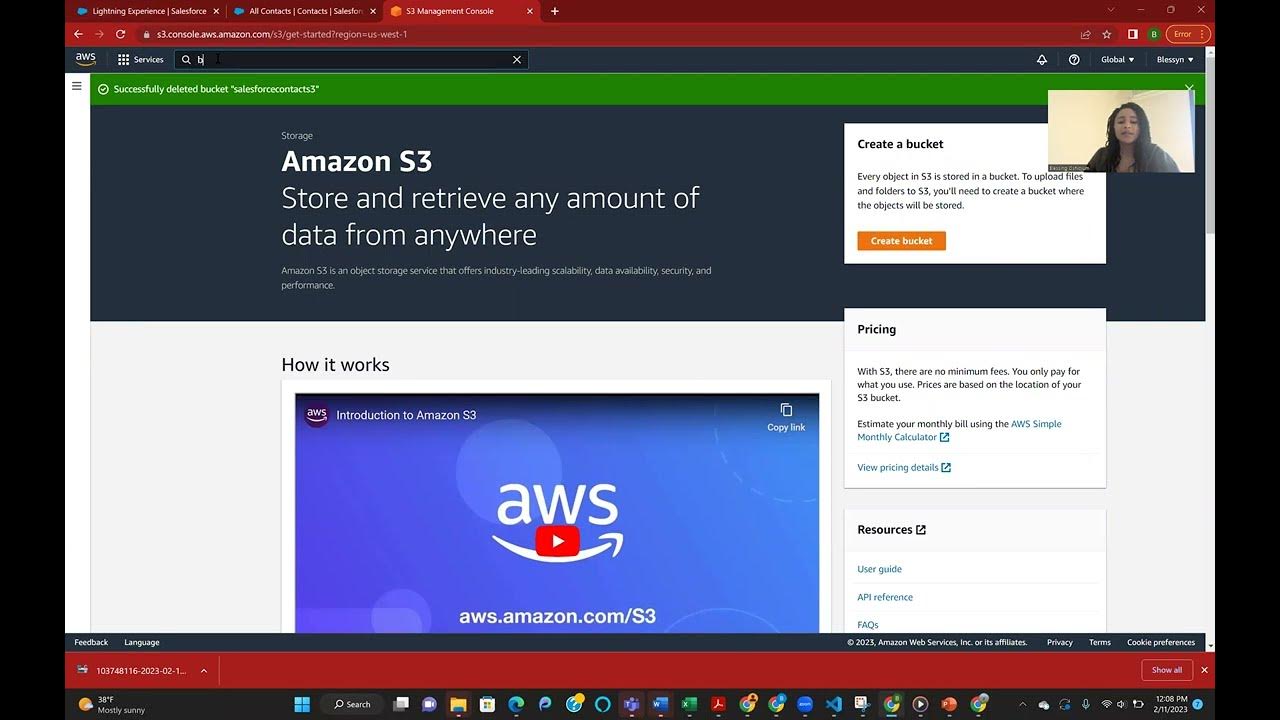 How to Integrate Salesforce to Amazon S3 - YouTube