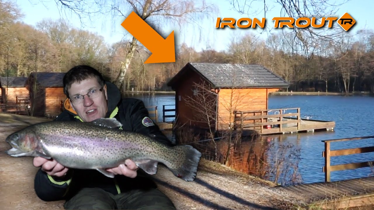 Ansitzangeln im Winter auf Forelle, mit Erfolg! 🎣🥶 - YouTube