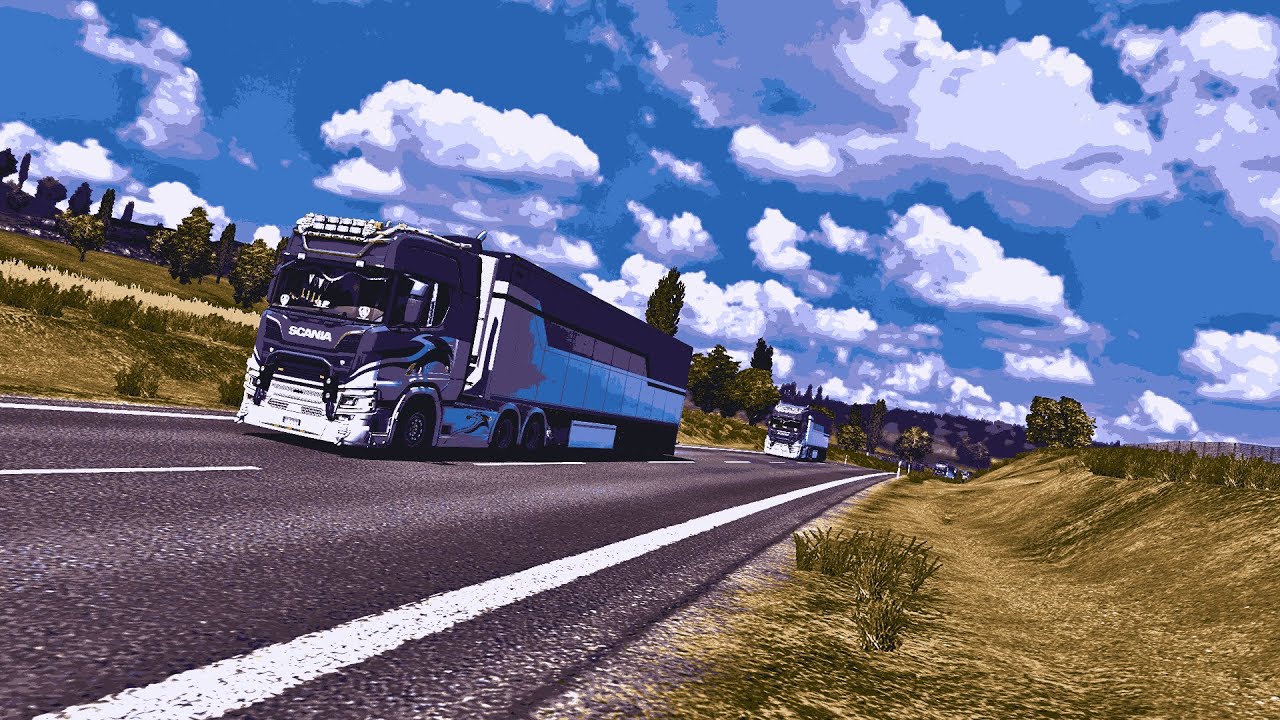 Unite Haulers May Convoy | A Great Evening, A Great Route #keşfet #ets2 - YouTube