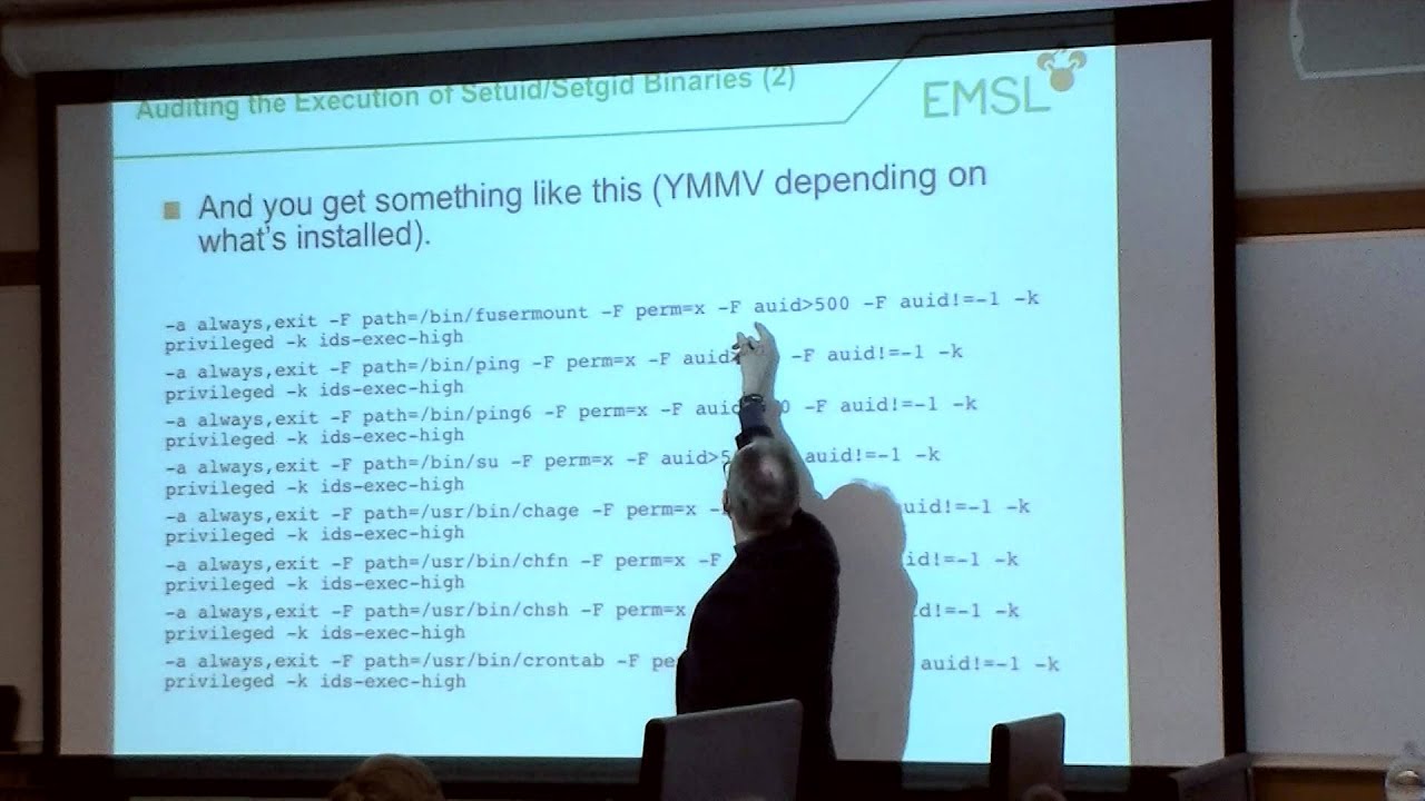 The Linux Audit Framework - YouTube