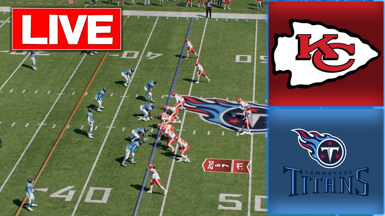 🔴 LIVE🔴Tennessee Titans vs Kansas City Chiefs / Week 15 / Madden NFL 26 ...