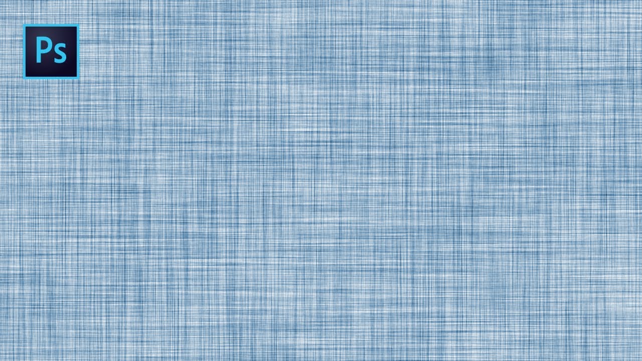 [TUTO] : Créer une texture de lin sur Photoshop - YouTube