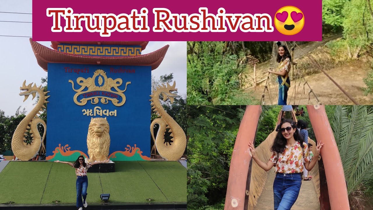 A Day At Tirupati Rushivan Adventure Park | One day picnic place ...