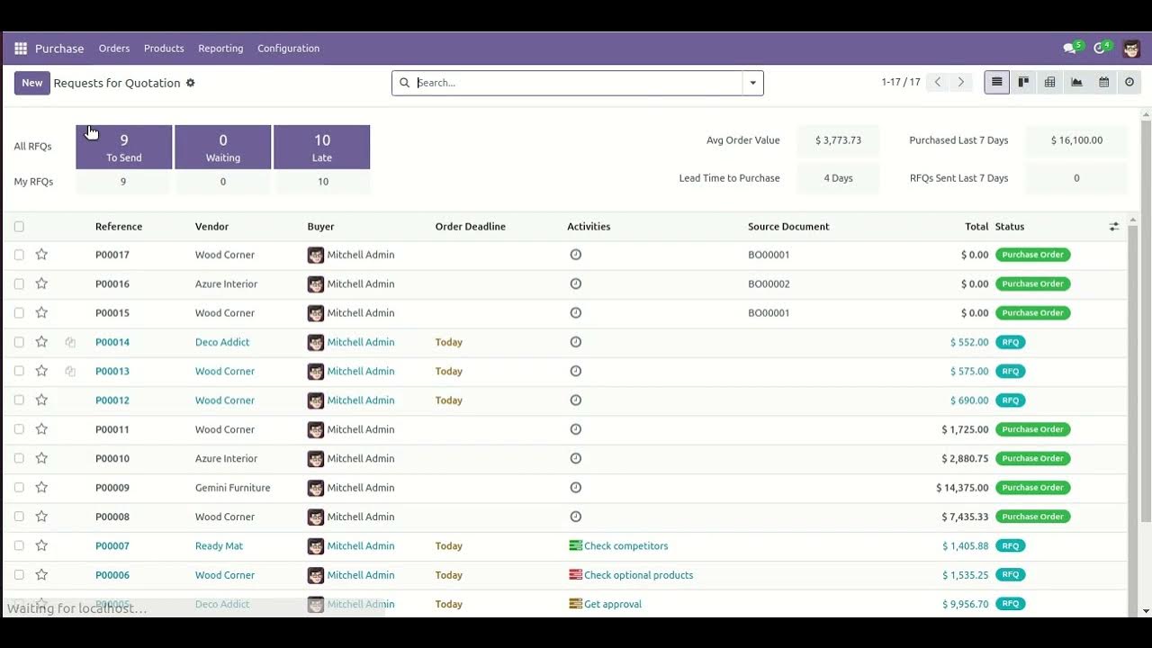 Import Purchase Requisition - Agreements From CSV/Excel File Odoo - YouTube