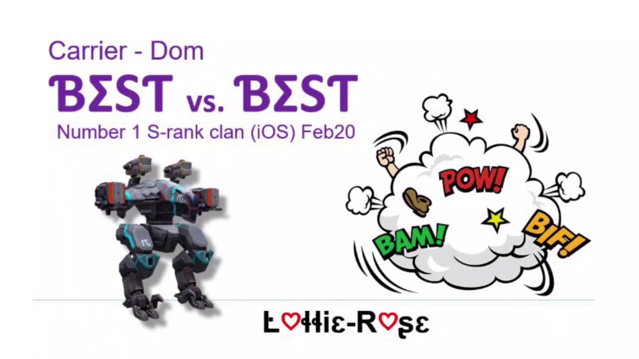 BEST vs BEST | War Robots | WR | Ravens - YouTube