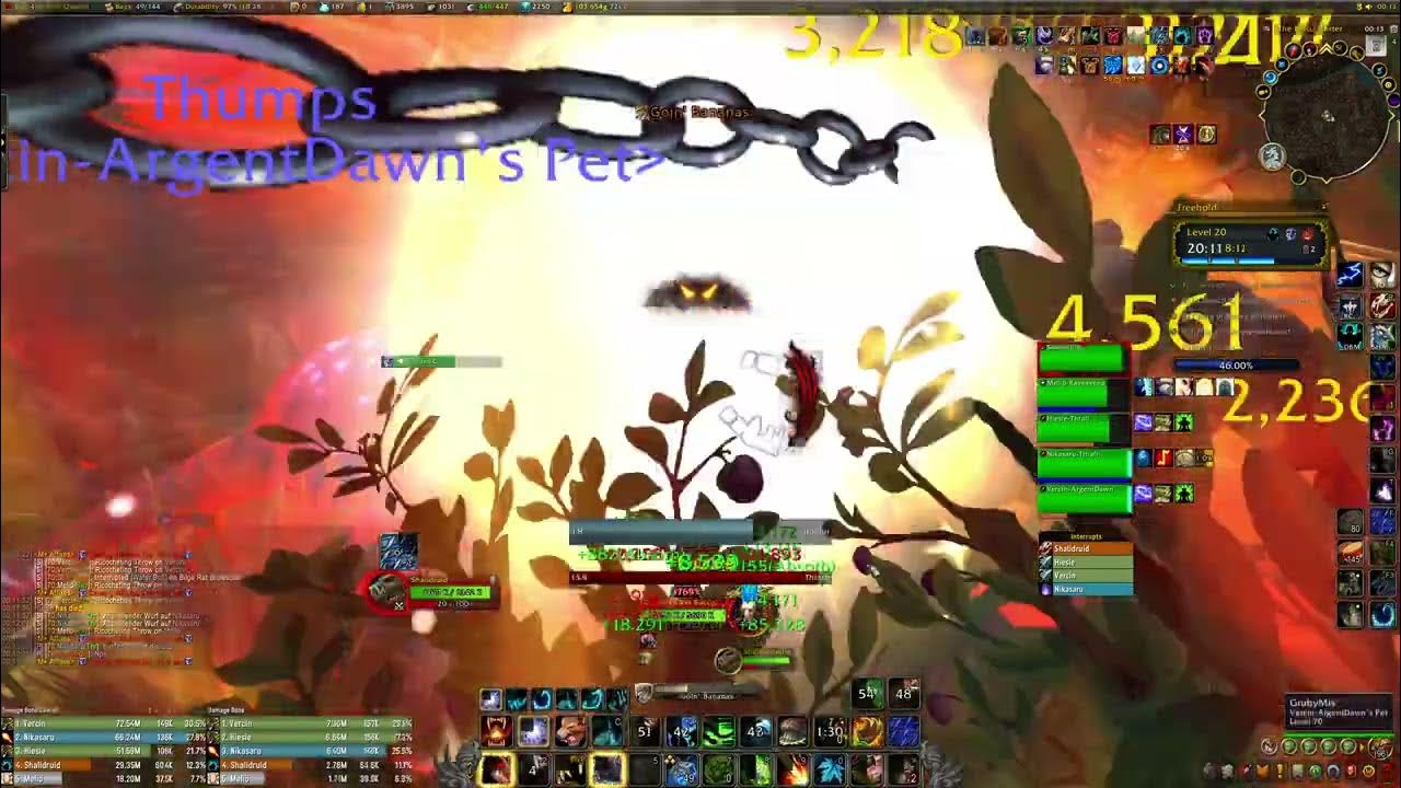 WoW Dragonflight | FreeHold Mythic M16/M20+ Fortified (Druid Guardian Tank POV Gameplay) - YouTube