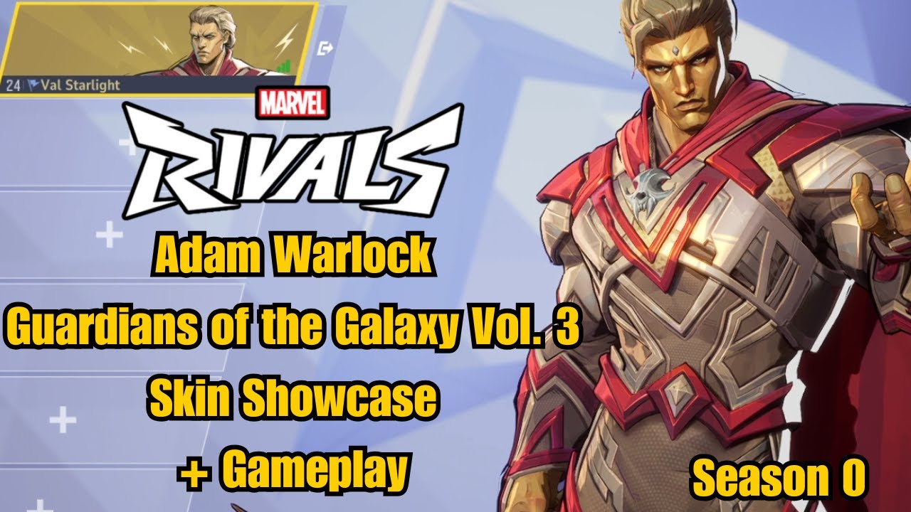 Adam Warlock | Guardians of the Galaxy Vol 3 Skin Showcase | Marvel ...