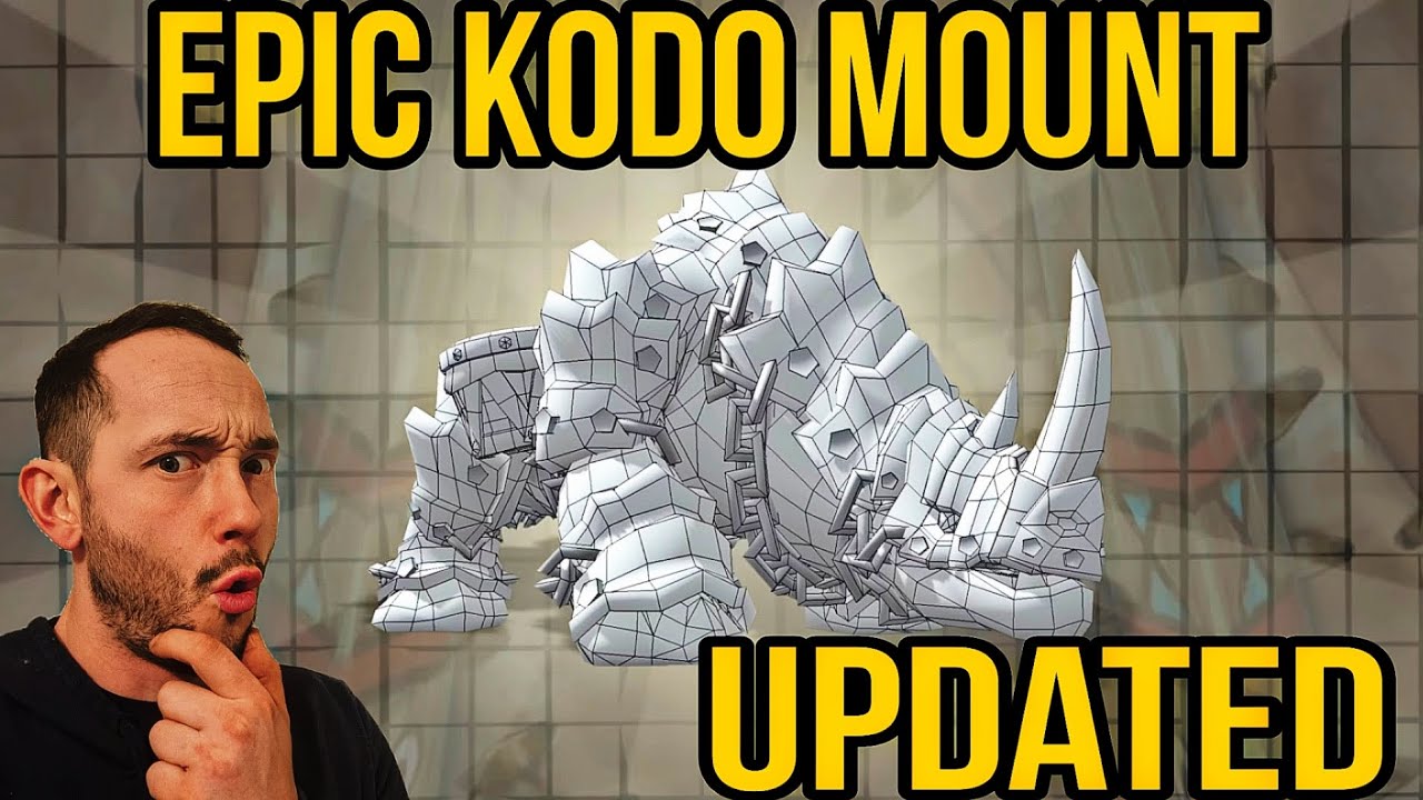 Shax's Reacts-Tauren Epic Kodo Mount Updated - YouTube