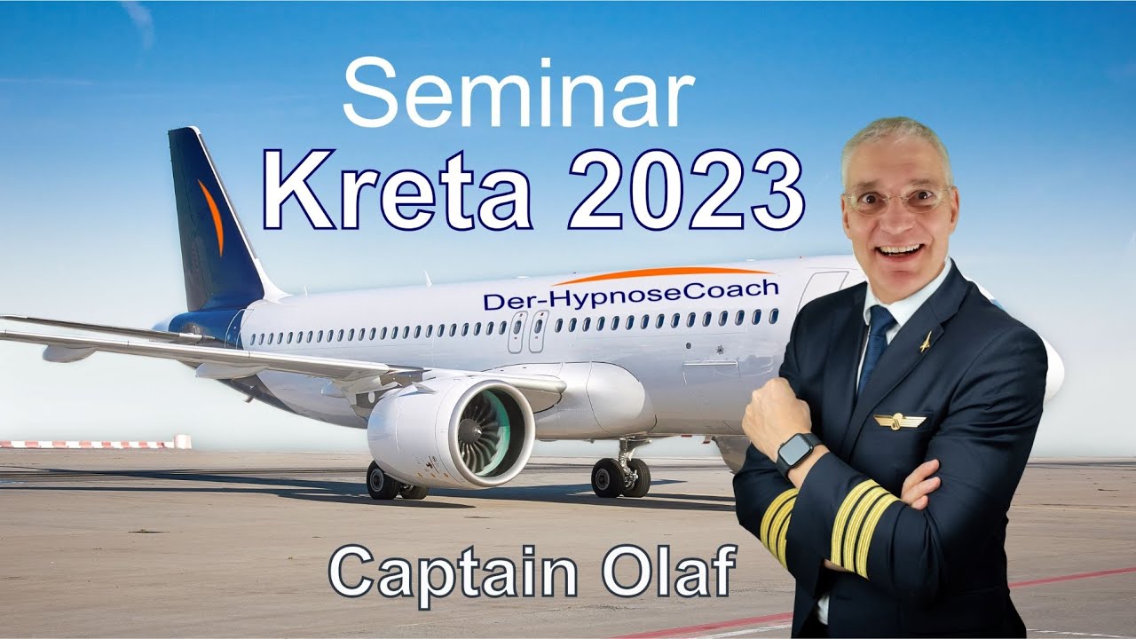 Flug zum Seminar nach Kreta 2023 mit Captain Olaf - YouTube