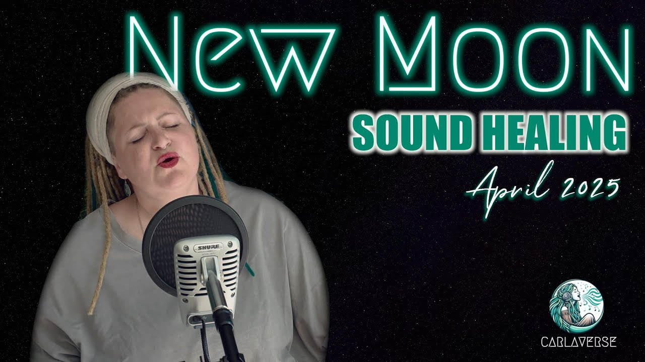 🌑 New Moon Sound Healing | Original Song for Intention Setting 🌑 (30 ...