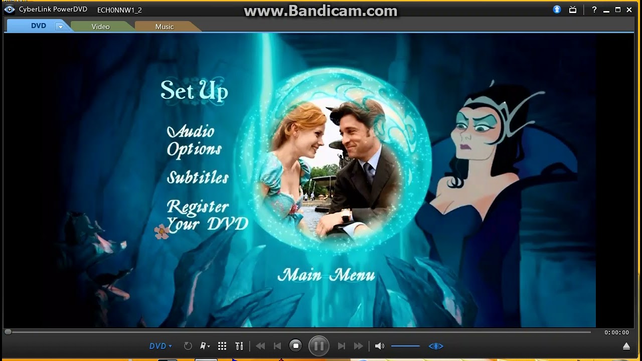 Enchanted 2008 DVD Menu Walkthrough - YouTube