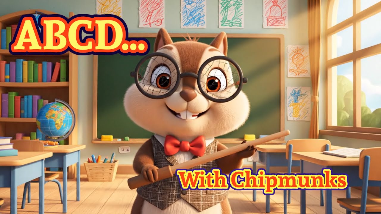 The Alphabet song || Learn The ABC || Learn ABC with Chipmunks - YouTube