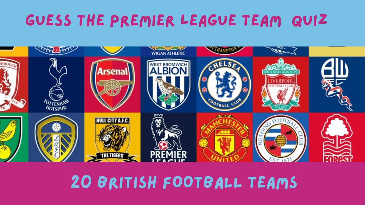 Guess Premier League Team Quiz | Football Quiz - YouTube