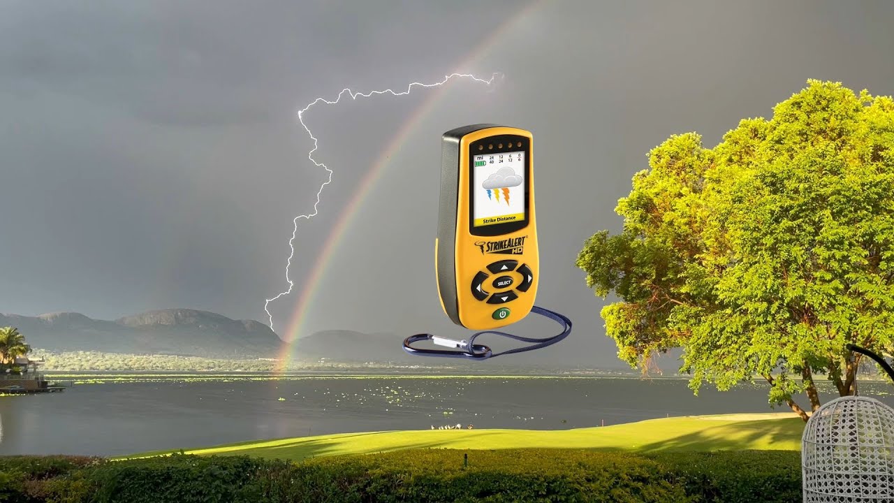 Strikealert Portable Lightning Detector - YouTube