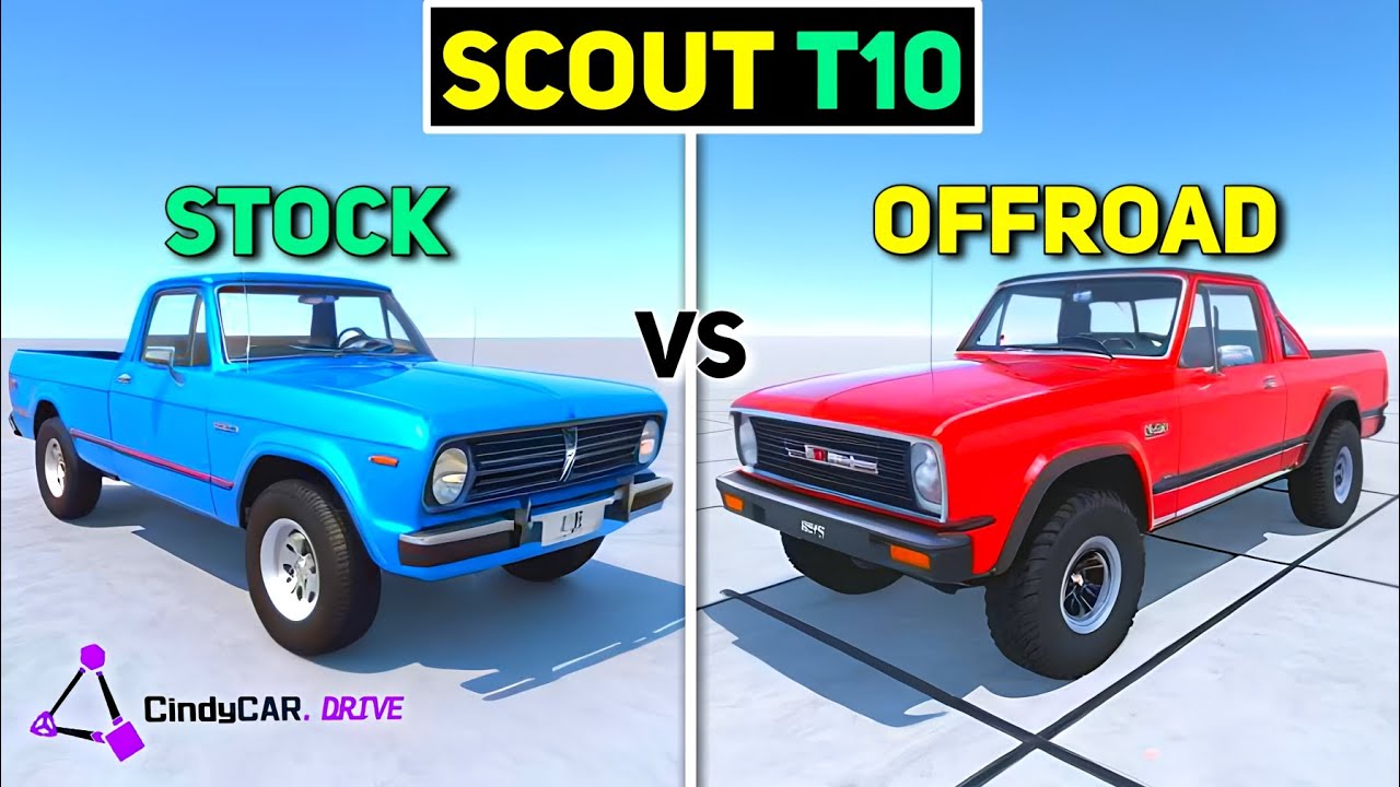Which is Better? Scout T10 Stock vs Offroad | Cindy Car Drive ...