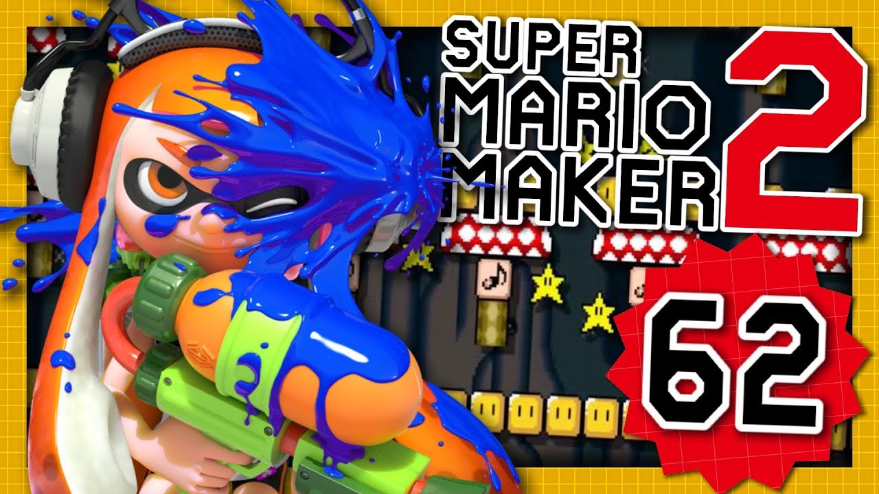 UN STAGE SPLATOON MUSICAL GENIAL ! | SUPER MARIO MAKER 2 EPISODE 62 ...