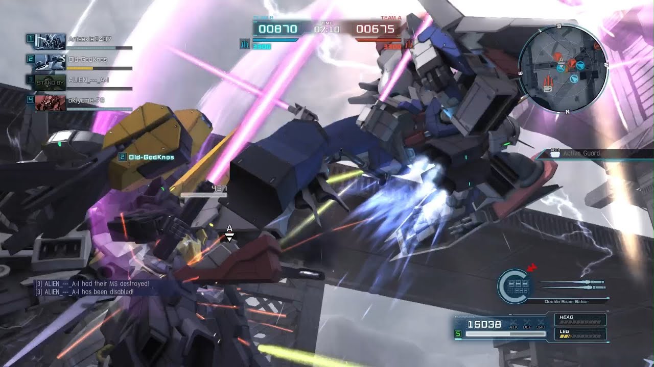 Gundam G-First in 650 Rated Basic Match at Arctic Base #2 - YouTube