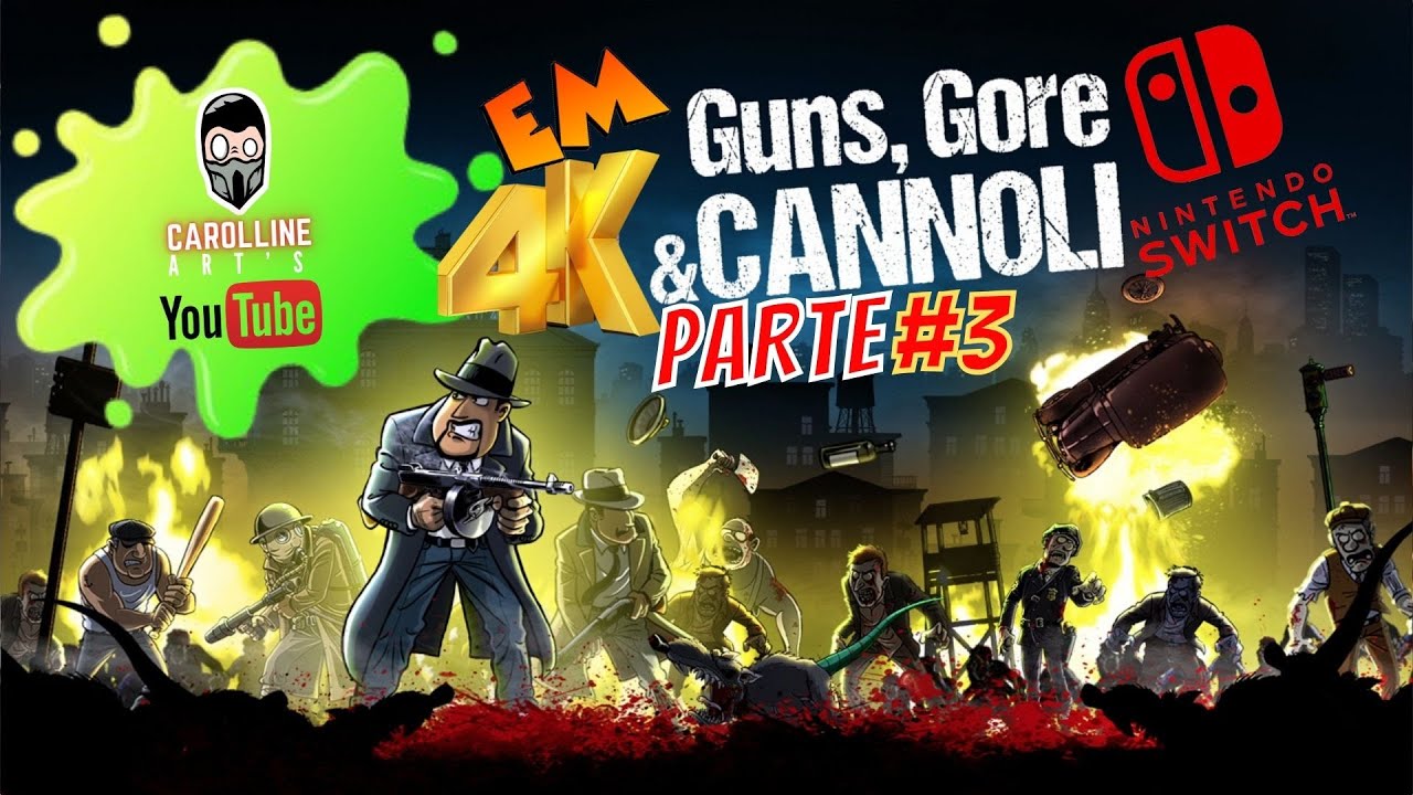 GUNS, GORE & CANNOLI - JOGO DE ZUMBI 2D DESENHADO A MÃO EM 4K / #3 (CO ...