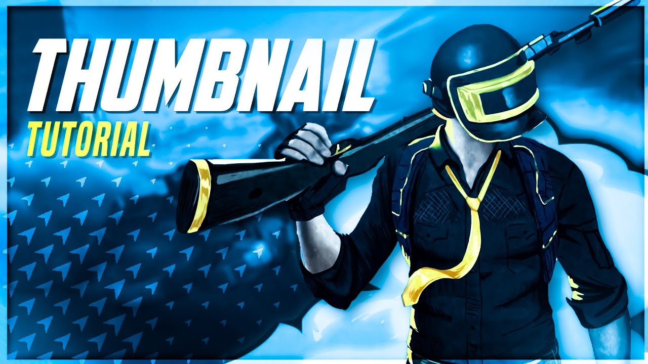 #PUBG #thumbnail How to make pubg thumbnail on Android - YouTube