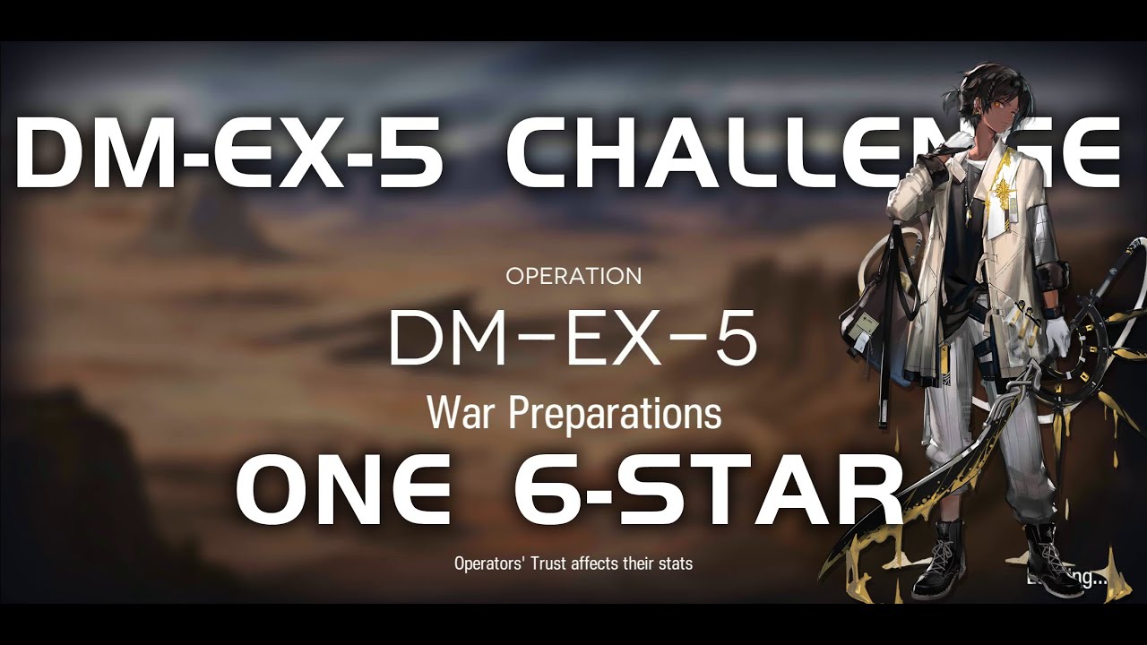 DM-EX-5 CM Challenge Mode | Ultra Low End Squad | Darknight Memoir | 【Arknights】 - YouTube